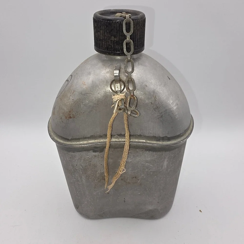 US Military Issue | Accessories | Vintage Us Military Aluminum Canteen ...